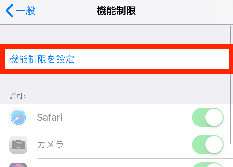 機能制限,アクセス制限, Safari | MacMac.jp